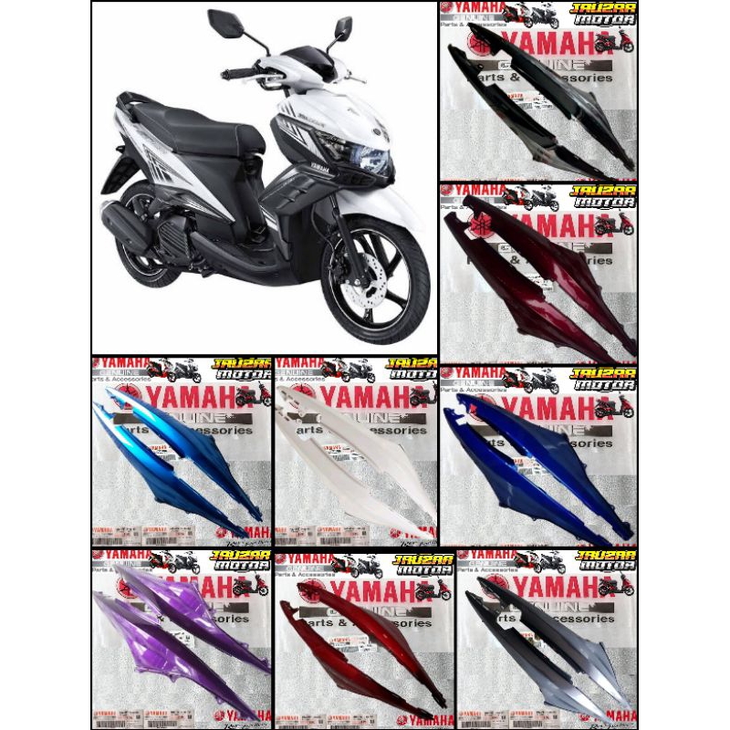 Rear BODY COVER XEON KARBU XEON RC XEON GT 125 44D-F1711 44D-F1721 ...