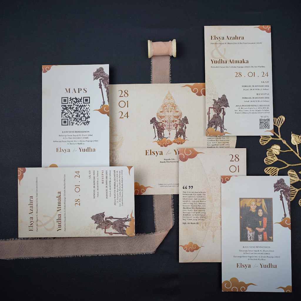 [Prelude Invitation] Aesthetic Wedding Invitation | Javanese Traditional Wedding Invitation ...