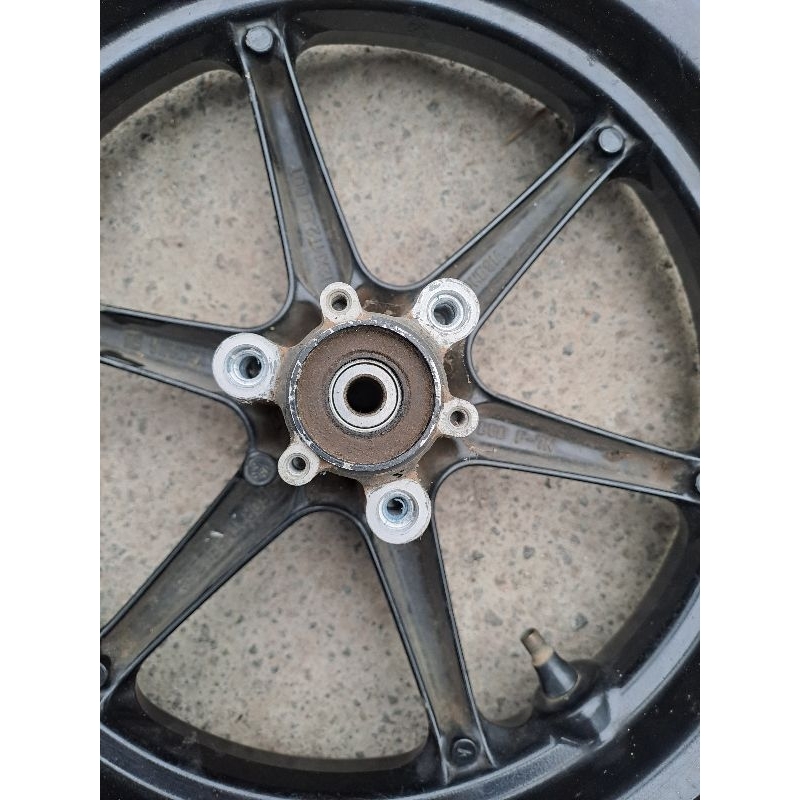 Front racing Wheel Rim ring 12 original yamaha fazzio filano freego ...