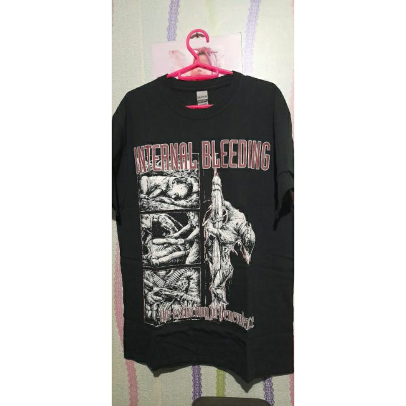 Original INTERNAL BLEEDING band t-shirt!! | Shopee Malaysia