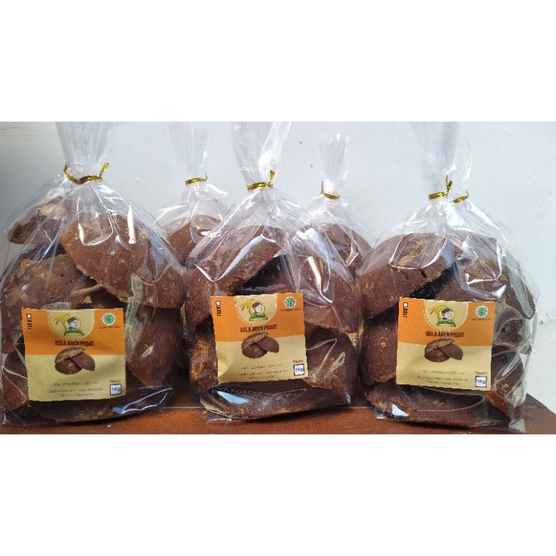 (aren Mbah Mi) Solid palm sugar printed original palm sugar in 1kg ...