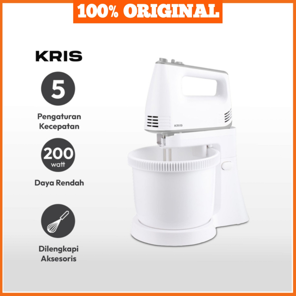 Kris 2.5 Ltr Stand Mixer 200 Watt | Shopee Malaysia