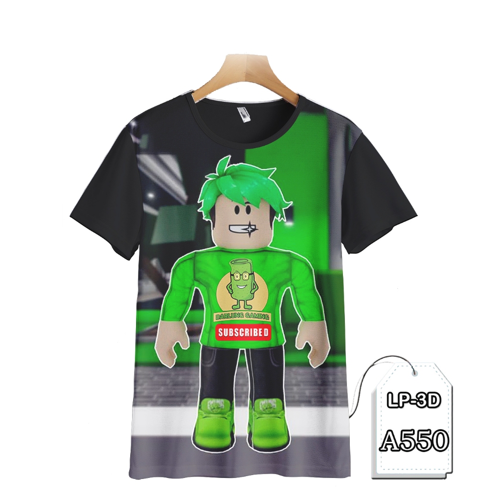 Baju Darlung Gaming Roblox Baju Game Cartoon TV Animation Children 3D ...