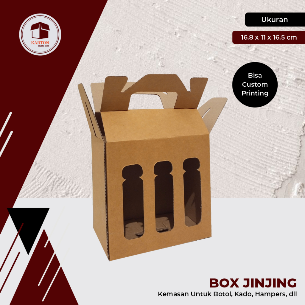 Uk Cardboard/Tote Box 17 x 11 x 17 cm - 250 ml Bottle Carrying Box ...
