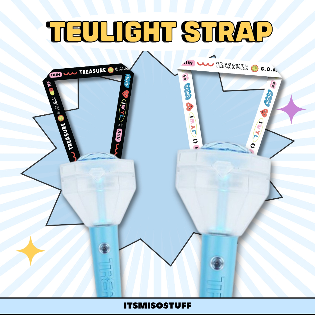 [Treasure Concert Kit] Lightstick Teulight Strap Holder / Lightstick ...