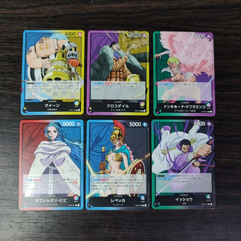 One piece tcg Package all leader OP04 collection original | Shopee Malaysia