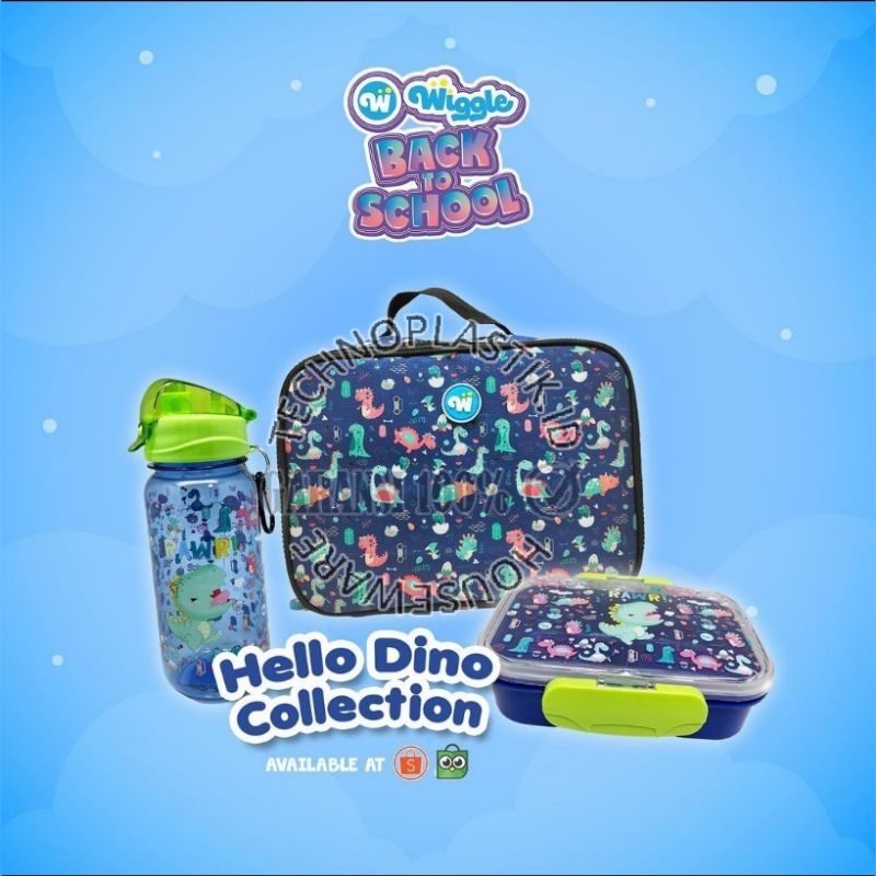 Wiggle Lunch Box Set Package Set School Mermaid Dessert | Children's ...