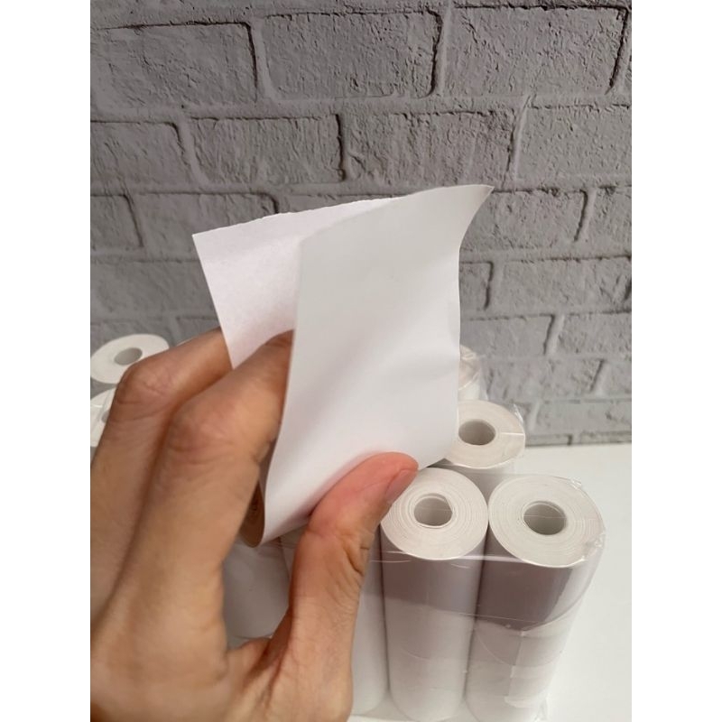 58mm thermal sticker paper, label sticker 57 mm x 30mm, length 5 meters ...