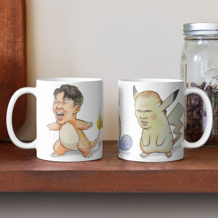 Glass Mug | Hampers | Gift | Son Heung min Char-min, Spraybappe and ...