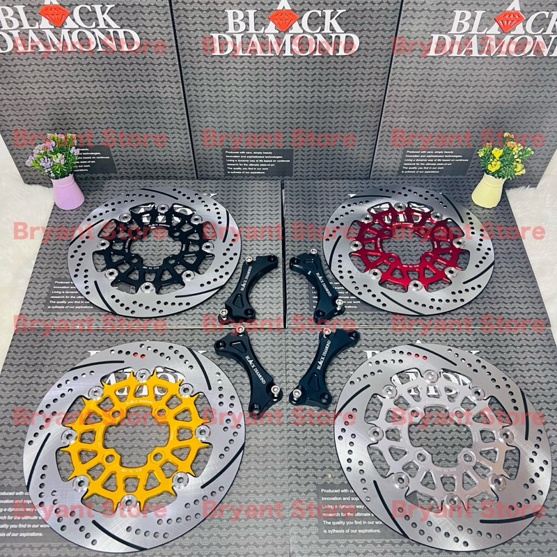 Front DISC PLATE BLACK DIAMOND 260MM BEAT SCOOPY VARIO 110 VARIO 125 ...