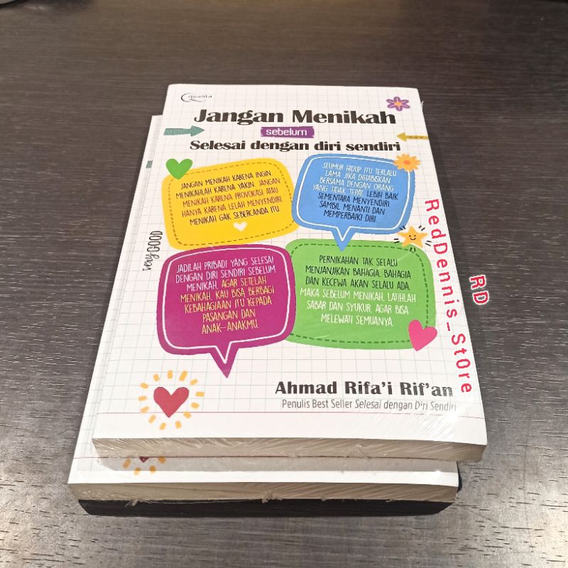 Don't Marry Before You'Re Done With Yourself - Ahmad Rifa'I Rif'An | Shopee Malaysia