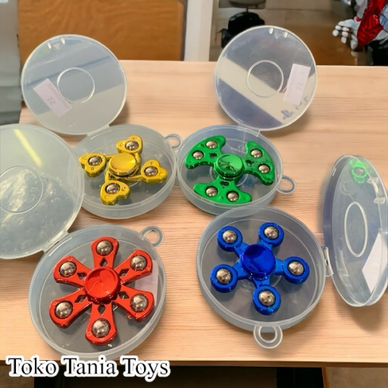 Children's Toy Spiner Chrome Color Fidget Spiner / Long Rotating ...