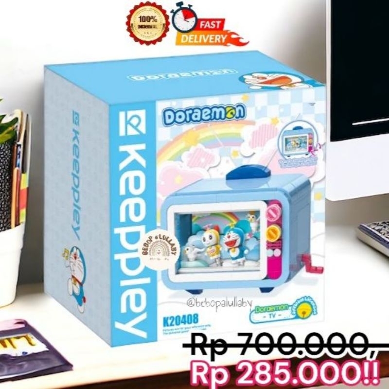 Keeppley DORAEMON DORAMI TV LEGO BRICKS ORIGINAL QMAN KEEPLEY | Shopee ...
