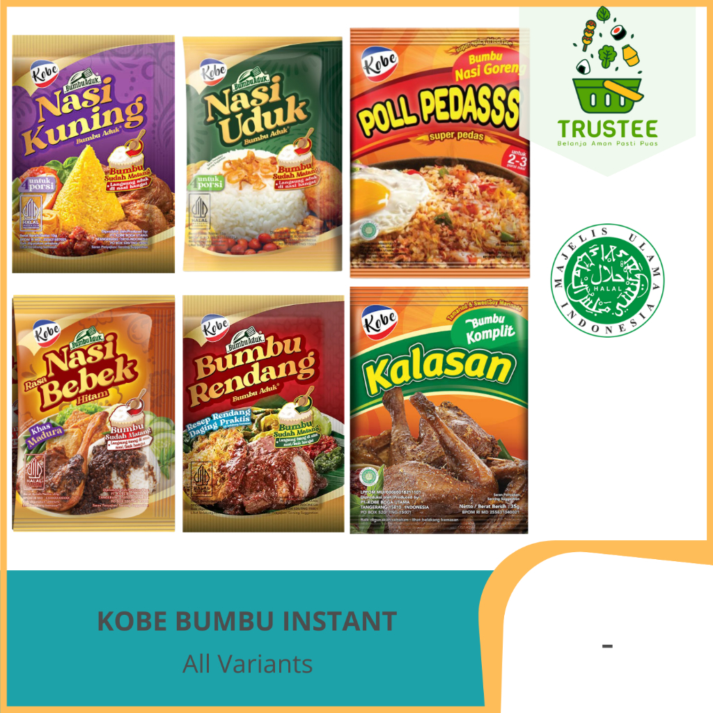 Kobe Seasoning Stir Instant Rice Sachet Halal | Shopee Malaysia