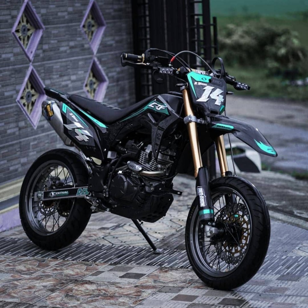 Decal/sticker Dtracker/ CRF150L- /klx BF-klx gordon-wr155 etc. full ...
