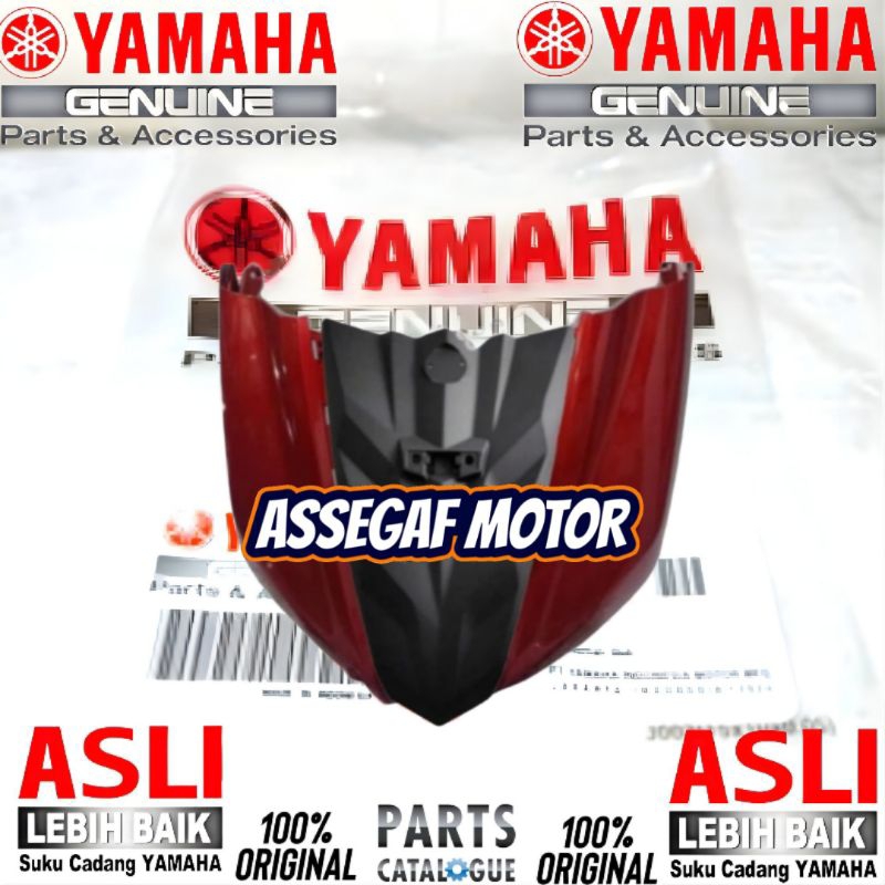 MERAH Front SHIELD COVER AND TIE SOUL GT 125 LED BLUECORE RED ORIGINAL ...