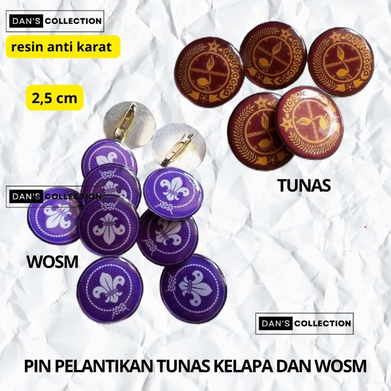 Scout Inauguration Pin • Wosm Pin • Coconut Shoots Pin • 1 Piece ...