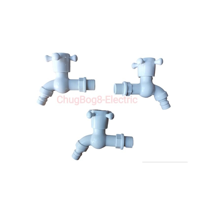 Water Faucet / PVC Plastic Water Faucet Garden Propeller 1/2 inch ...