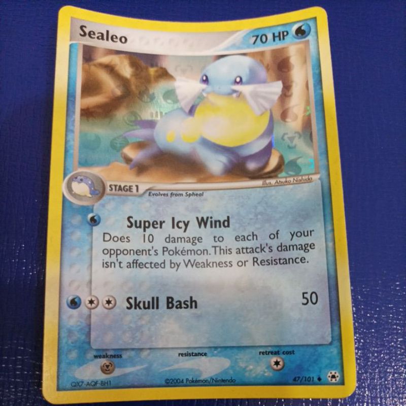 POKEMON SEALEO HIDDEN LEGEND UNCOMMON REVERSE FOIL SINGLE CARD | Shopee ...