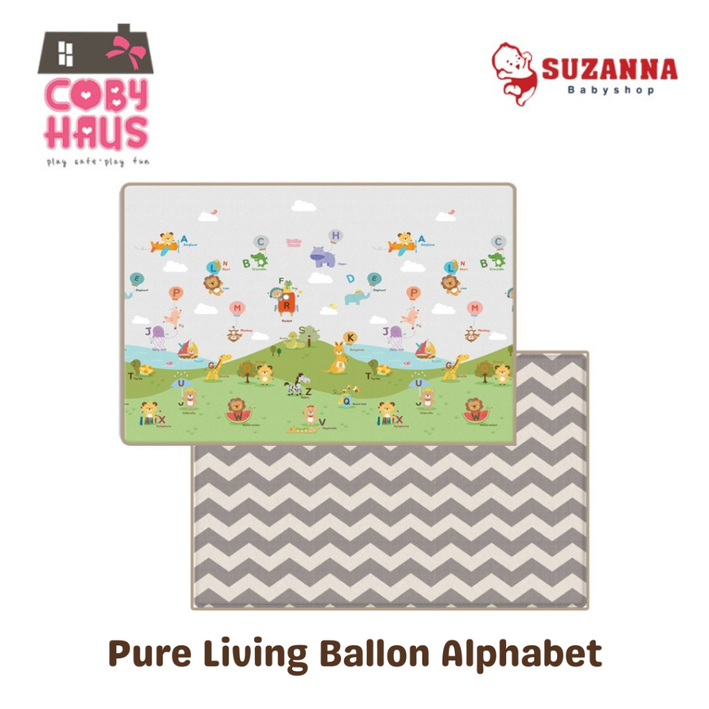 Coby Haus Pure Living Ballon Alphabet Playmat | Shopee Malaysia