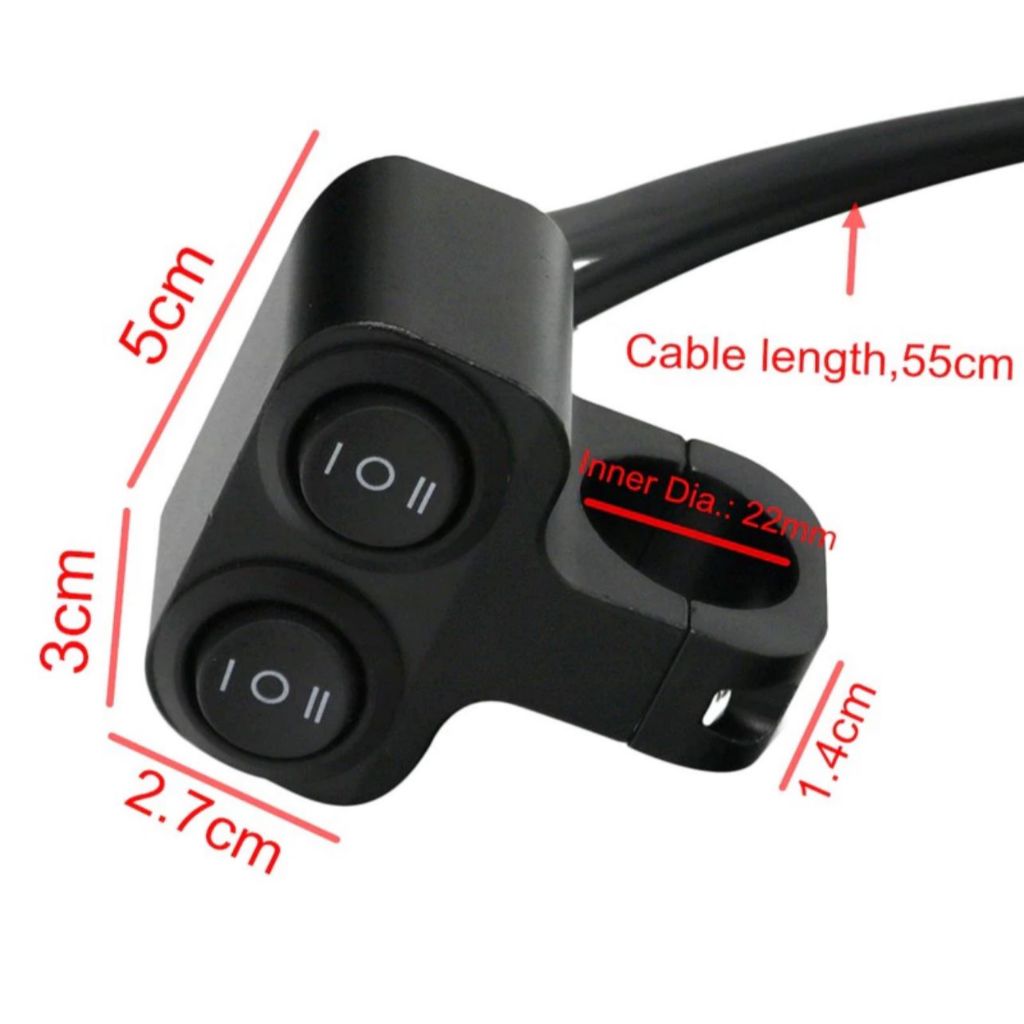 Left Switch double on off Box And Round full Of PREMIUM Iron | Shopee ...