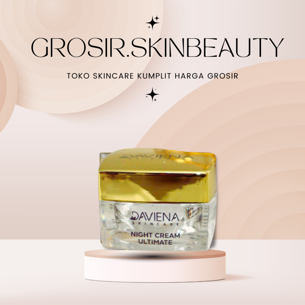 Night Cream - Daviena Gold Series Ori | Shopee Malaysia
