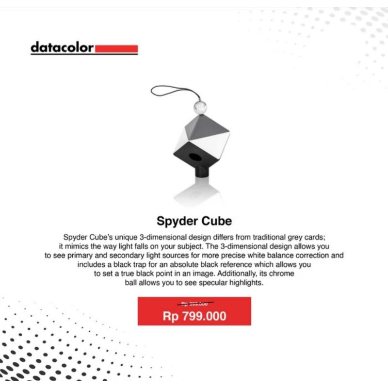 Datacolor Spyder Cube | Shopee Malaysia