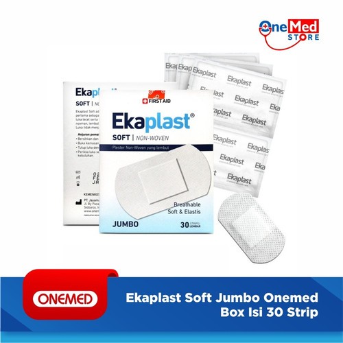 Onemed PLASTER WOUNDS NON-WOVEN EKAPLAST SOFT JUMBO BOX CONTAINS 30 ...