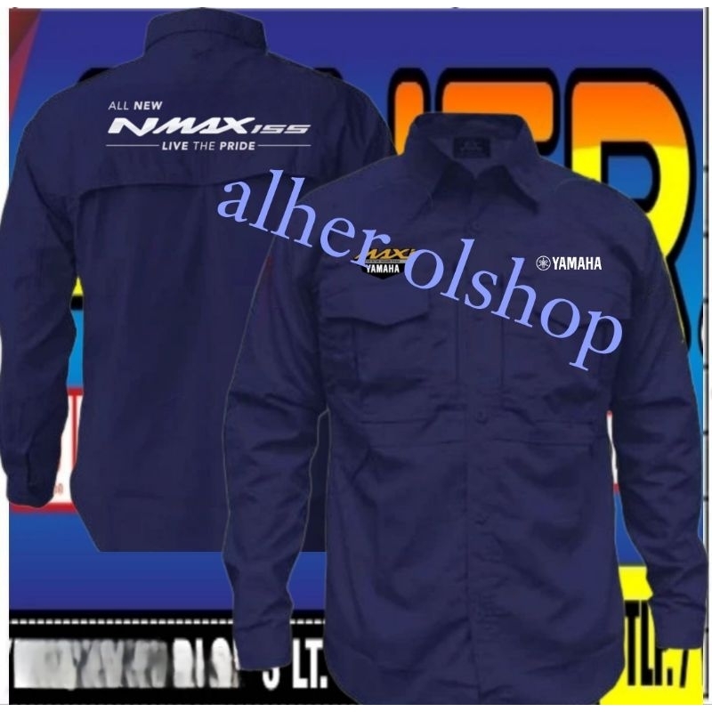 KEMEJA Yamaha nmax tactical shirt Yamaha nmax tactical shirt Yamaha ...