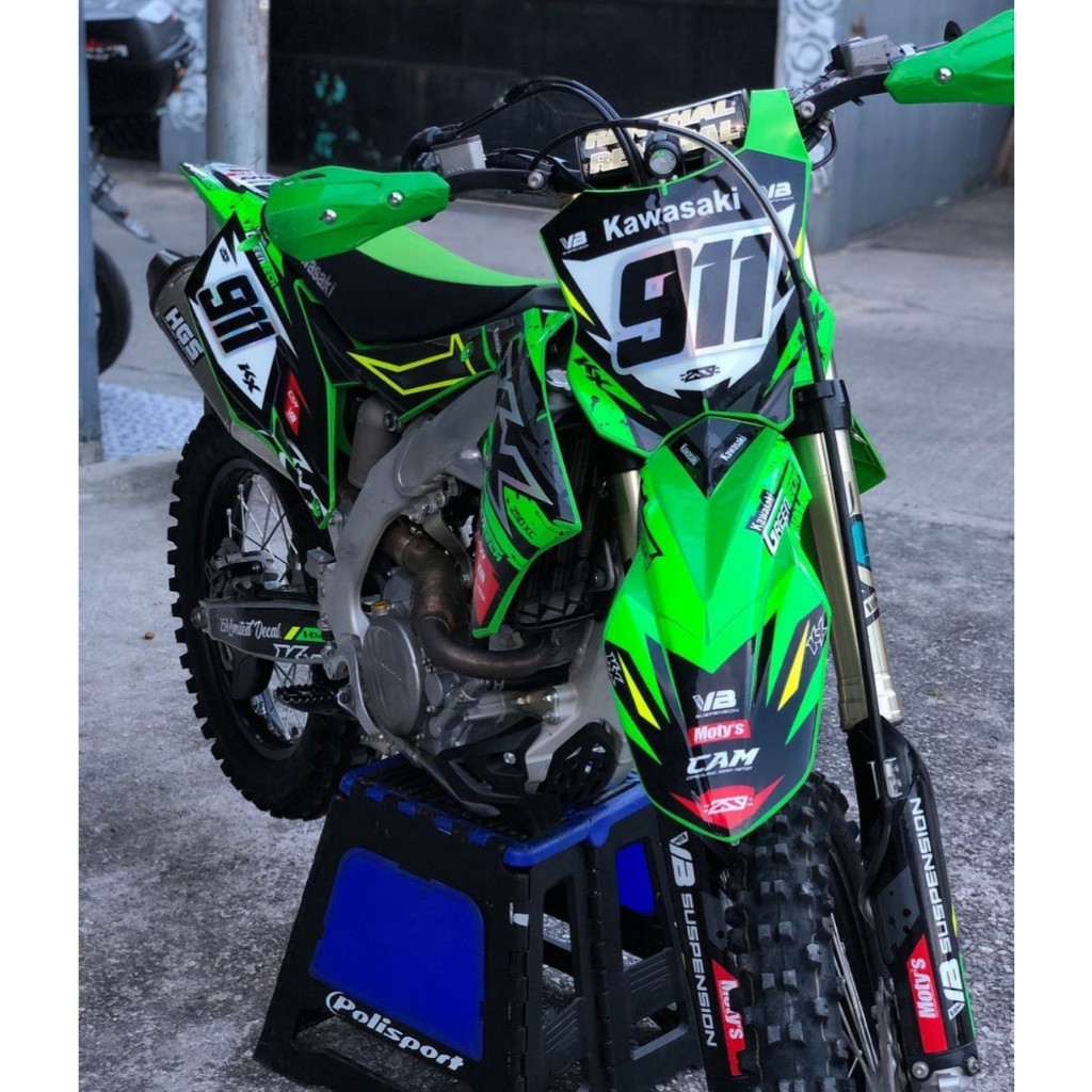 Decal/sticker KX450-KX 250- Dtracker /CRF /klx BF-klx gordon-wr155 etc ...