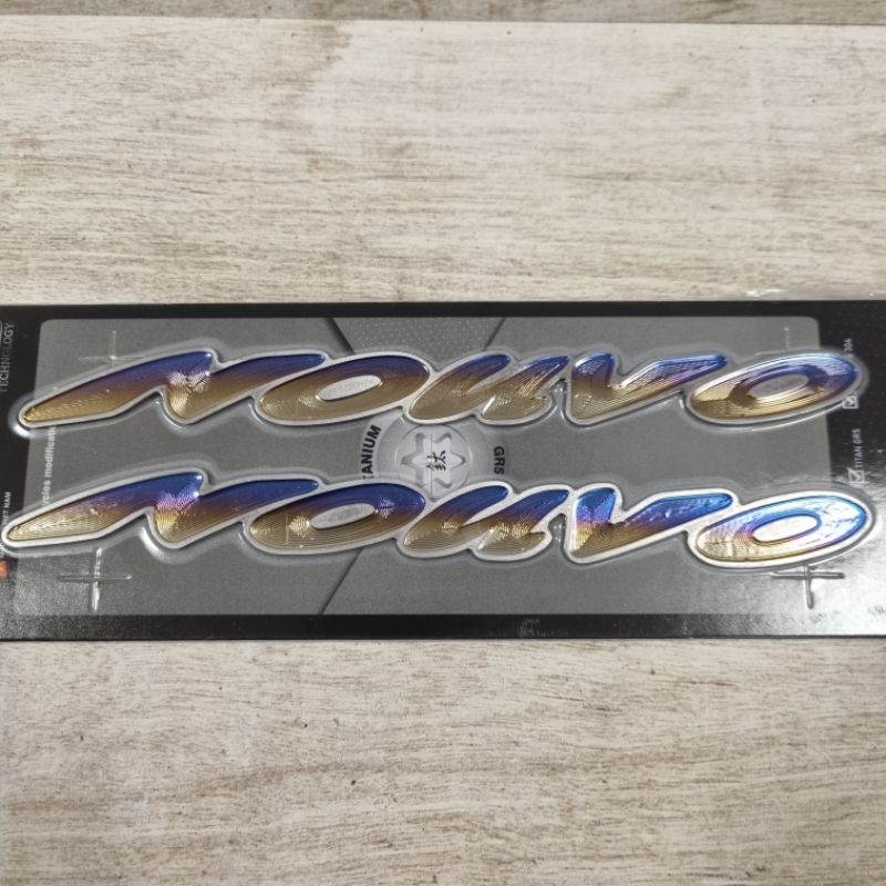 Yamaha NOUVO Titanium body Logo Sticker Emblem, original vietnam ...