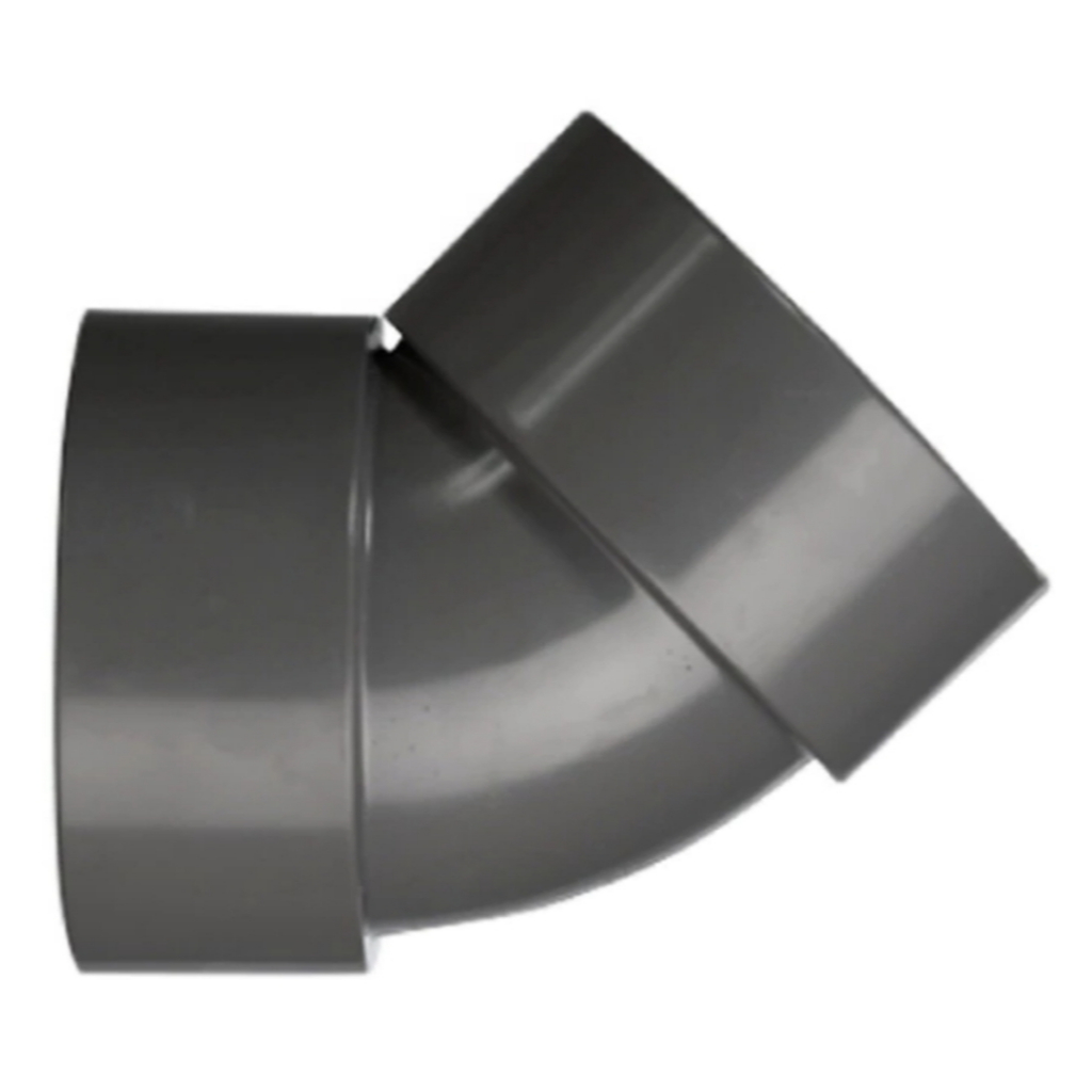 Elbow Knee Keni 45 Degree 2 inch D Paralon Pipe Connection | Shopee ...