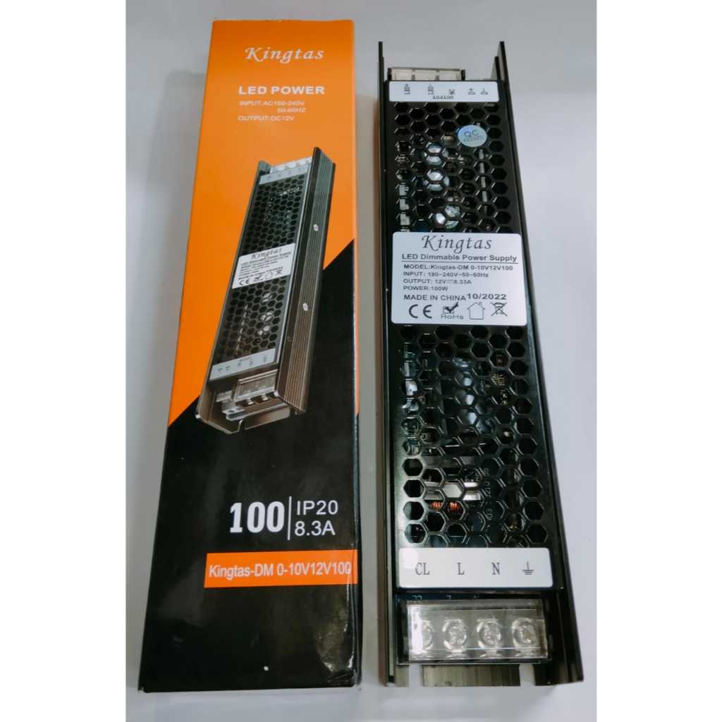 Power SUPPLY 12V 100W KINGTAS DIMMER Transformer 12V | Shopee Malaysia