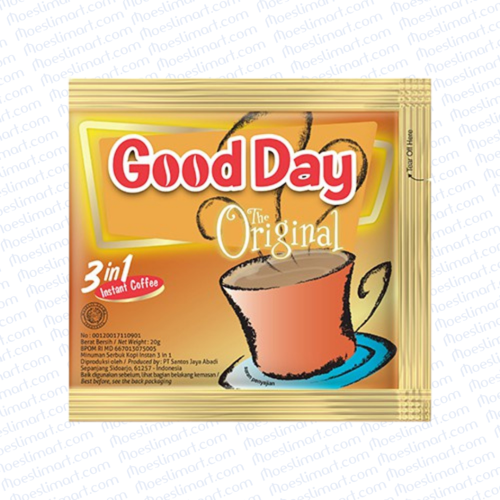 Good Day Instant Coffee 3 in 1 original 20 g | Shopee Malaysia
