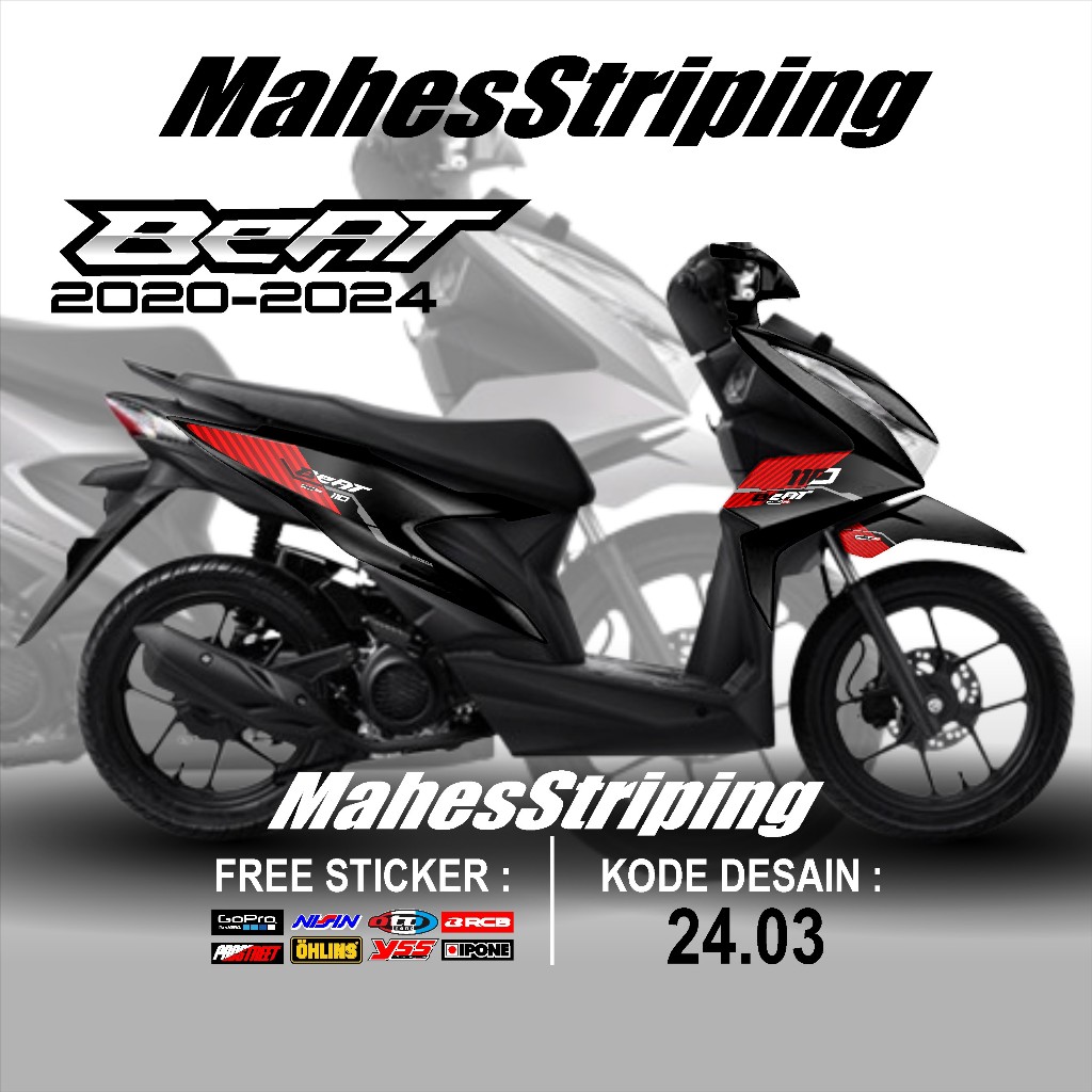 Beat Deluxe fi new CBS ISS striping Sticker - Beat Deluxe/street 2020 ...
