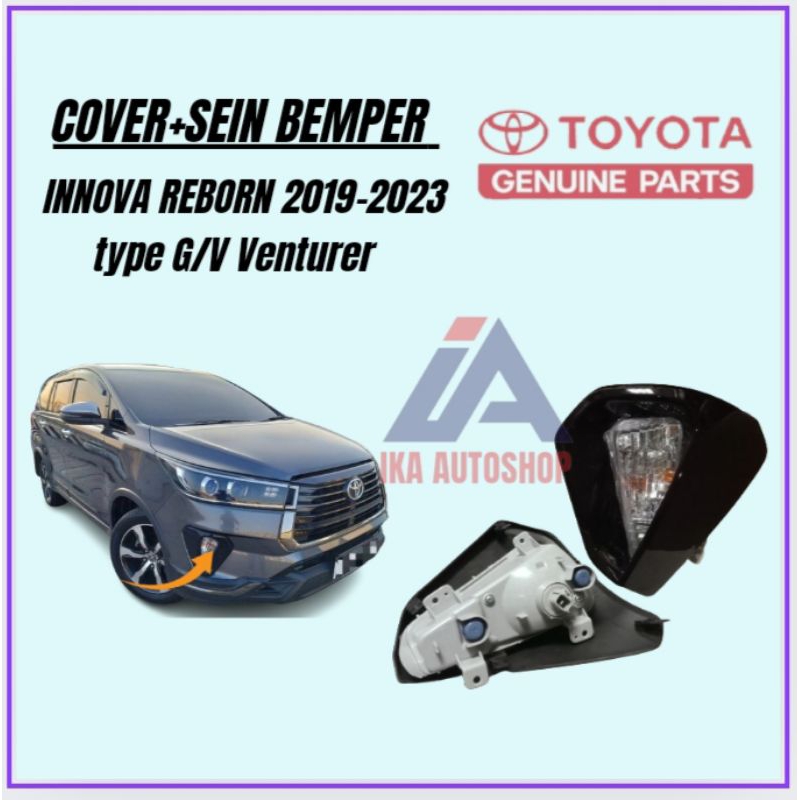 Cover And Turn Signal SEN Front Bumper INNOVA REBORN TYPE G V VENTURER ...