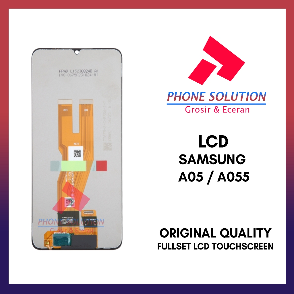 Lcd Samsung A05/A055 100% ORIGINAL Fullset Touchscreen // LCD Supplier ...