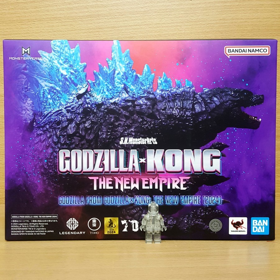 Sh Monster Arts GODZILLA [2024] 160mm Action Figure SHM GODZILLA x KONG ...