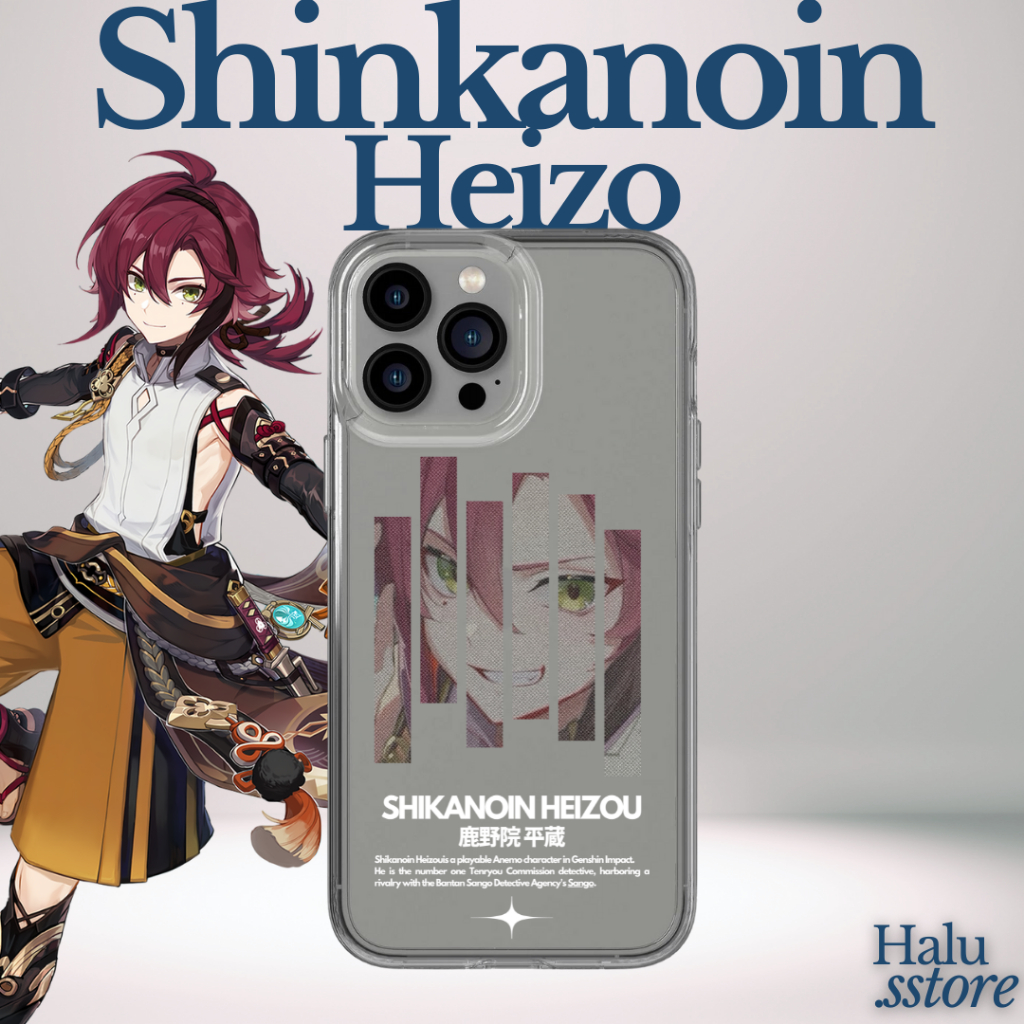 Premium Case Genshin Impact Shinkanoin Heizo Merch Almost All Hp ...