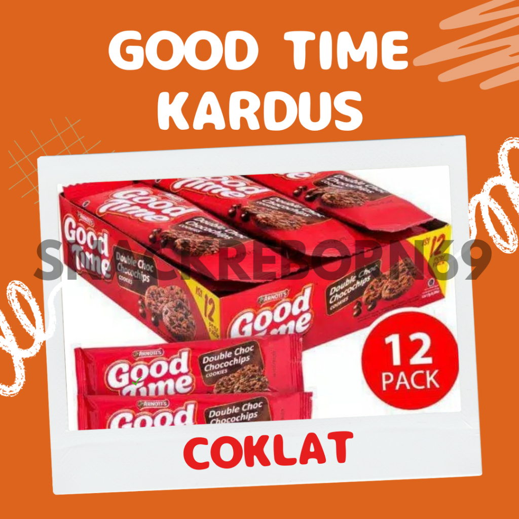 Goodtime Double Choco 1 Box 16 grams Contains 12 Pcs | Shopee Malaysia