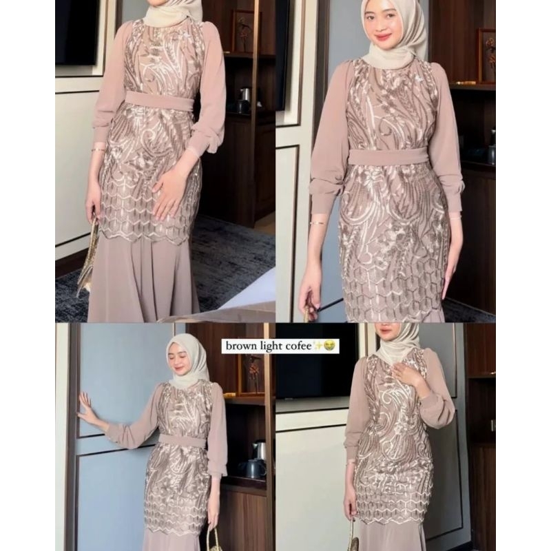 Raya Dress Series Elegant Luxury Invitation Latest Eid Robes by Aurum ...