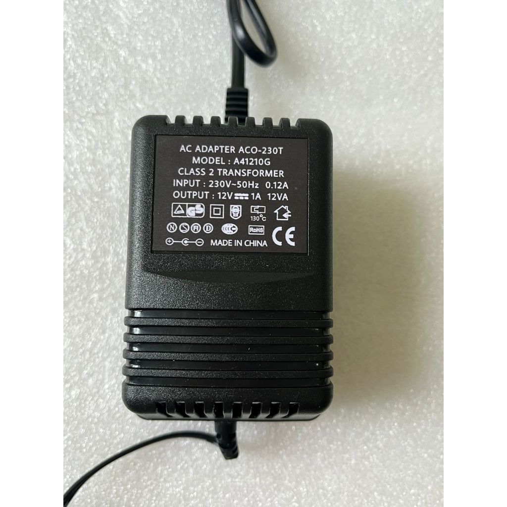 Ac Adapter 12V 1A MODEL A41210G | Shopee Malaysia