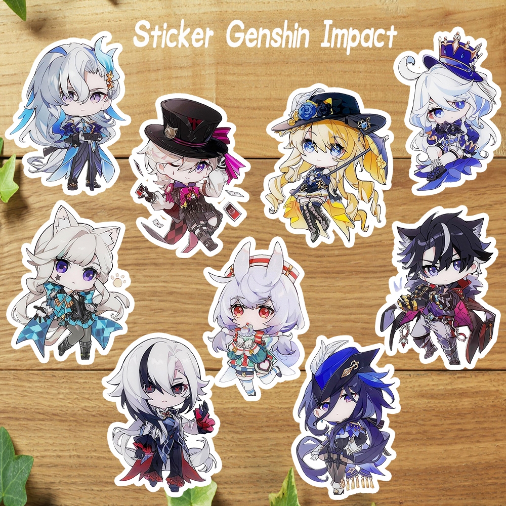 Genshin Impact Character Sticker - Genshin Sumeru Vinyl Sticker ...