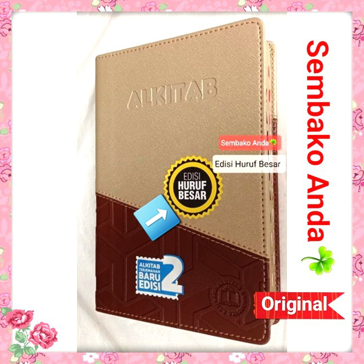 Christian Bible. Big LETTER EDITION. Large. Elderly. Indonesian Formal ... Christian Bible. Big LETTER EDITION. Large. Elderly. Indonesian Formal ...