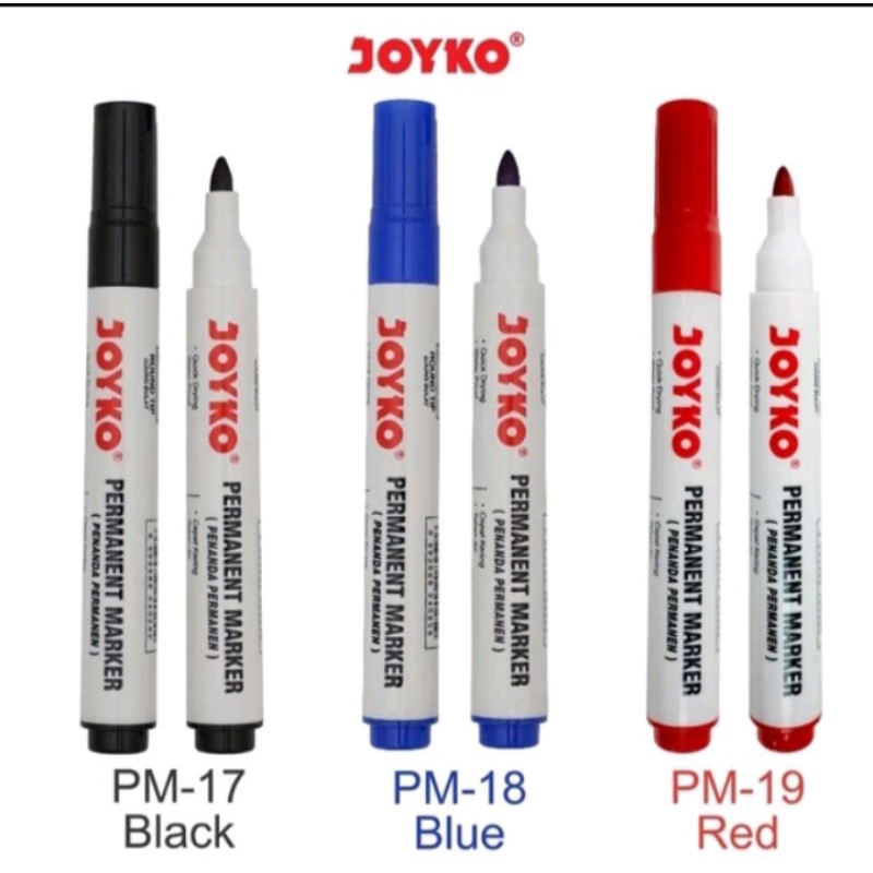 Joyko Permanent Marker / Permanent Marker | Shopee Malaysia