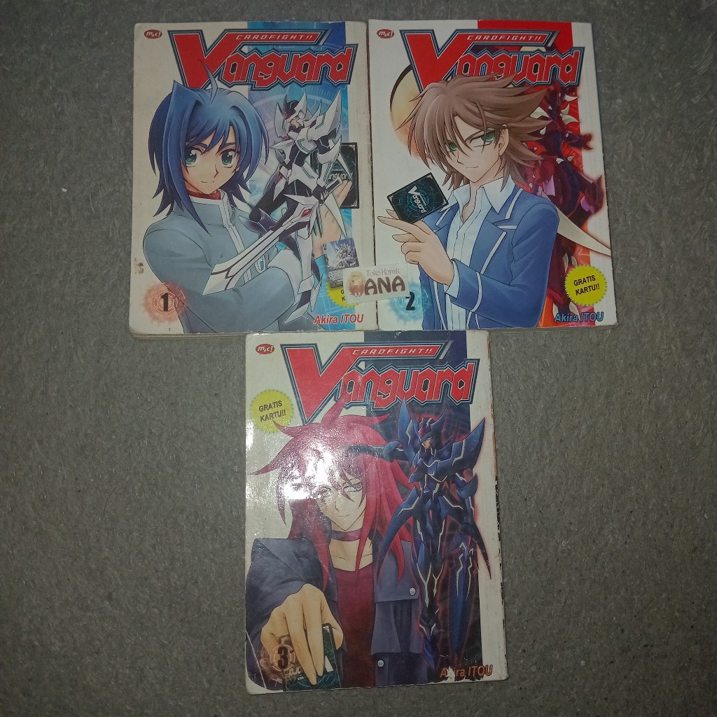 Comic SET Cardfight Vanguard 1-3 End (Akira Itou) | Shopee Malaysia