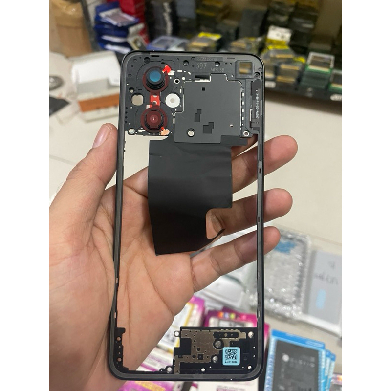 Bezel Midle Frame Middle Bone Bezzel Oppo Reno 7Z 5G CPH2343 - Black ...