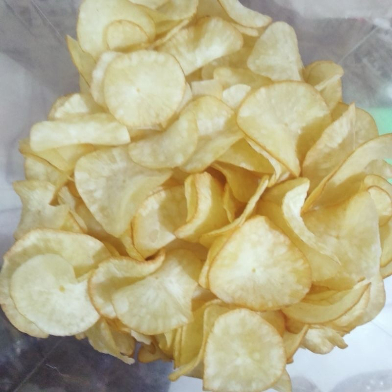 Salted cassava chips 500g / sweet potato chips | Shopee Malaysia