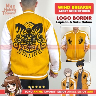 Sukajan Jacket Anime Cosplay WIND BREAKER Shishitoren Jacket Choji ...