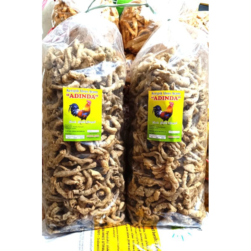 Original Savory Crispy Chicken Intestine Chips Spicy Chicken Intestine ...